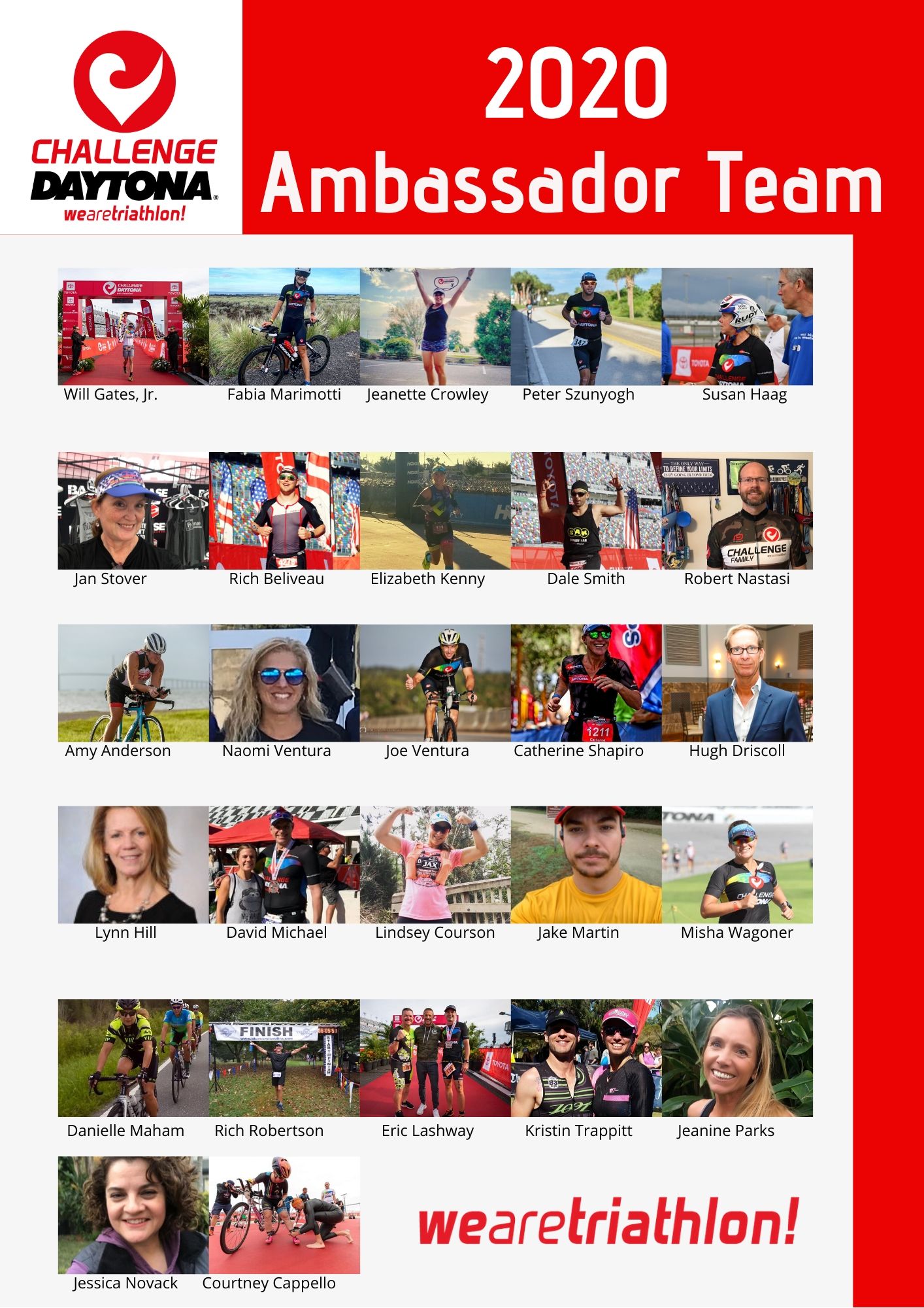 CHALLENGEDAYTONA Announces 2020 Ambassador Team - Challenge Daytona